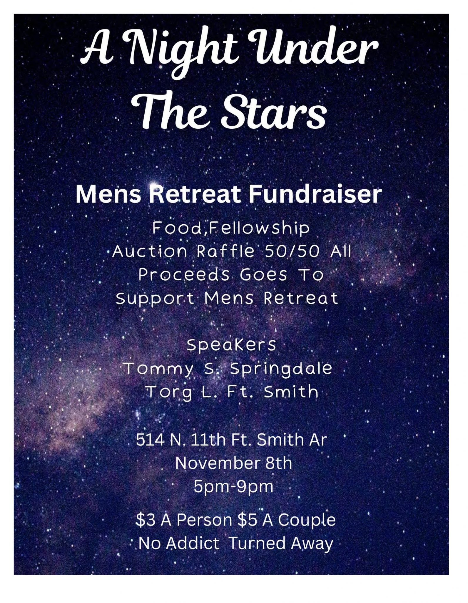 (Ft. Smith) A Night Under the Stars – Arkansas Regional Service ...